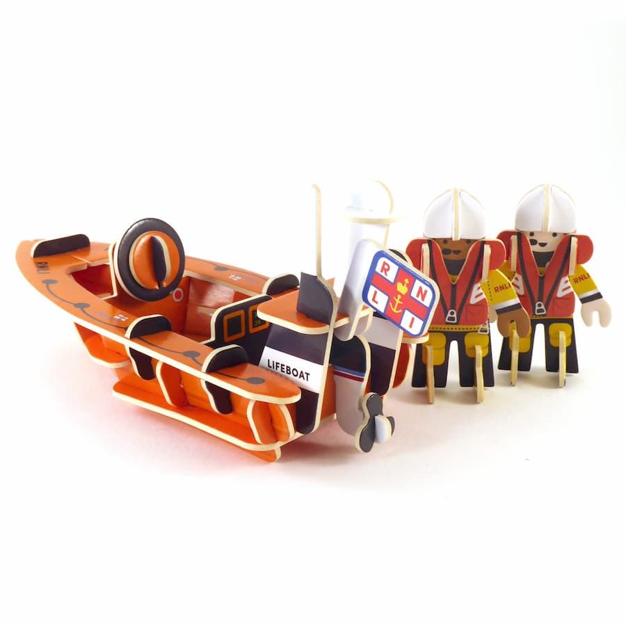 RNLI Lifeboat Play Set - Environmentally Friendly Toy- Playpress