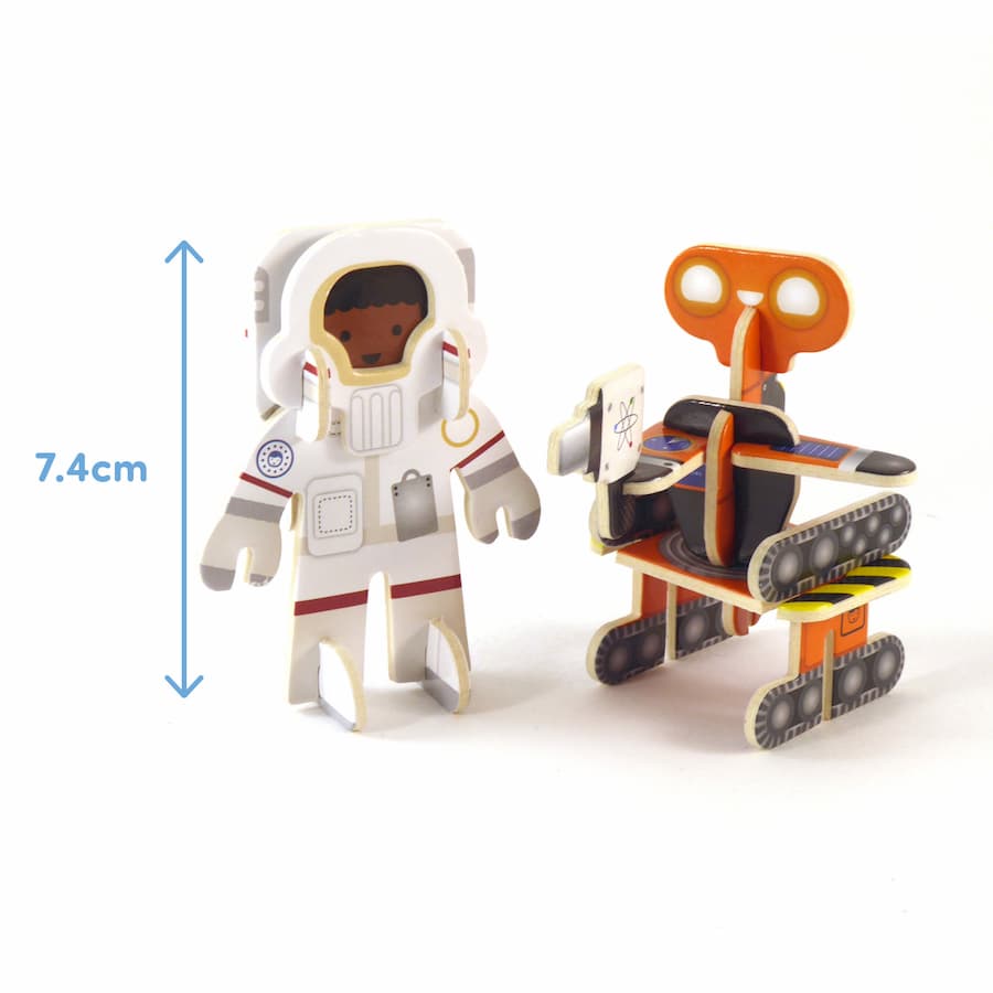 Space Character Play Set - Pretend Play - Eco Friendly Toys - Playpress