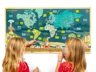 Dinosaur Timeline World Map - Map of Dinosaurs - Shop Online