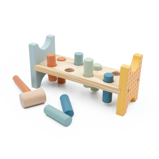 Jumini Retro Hammer Bench - Wooden Toys for Toddlers - Shop Now