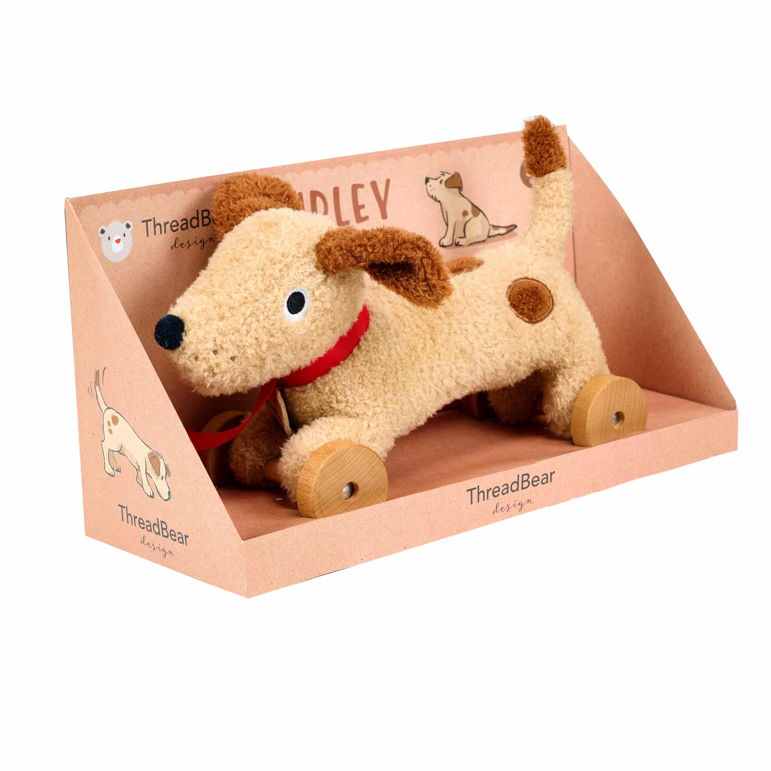 Dudley Pull Along Dog - Pull Along Wooden Toy - Shop Online Today