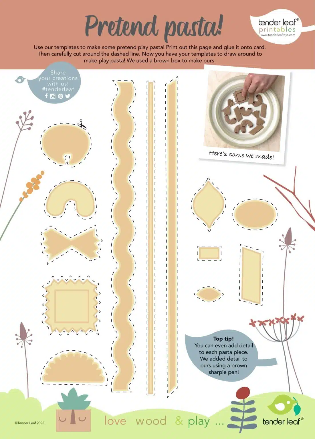 Big Oven Printable - Zanypig